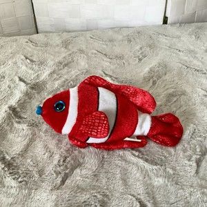 Beanie Babies | Toys | Ty Beanie Babies Jester The Clownfish Plush Bean ...